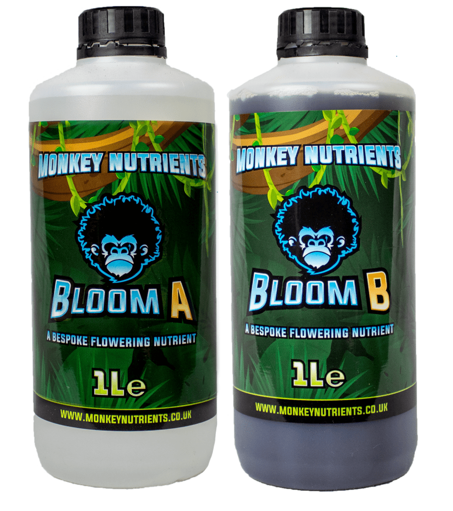 Monkey Nutrients Bloom A & B - 1 litre - Leeds Horticulture